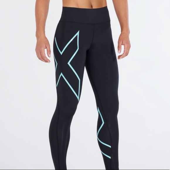 2xu | Pants & Jumpsuits | 2xu Bonded Midrise Compression Tights | Poshmark